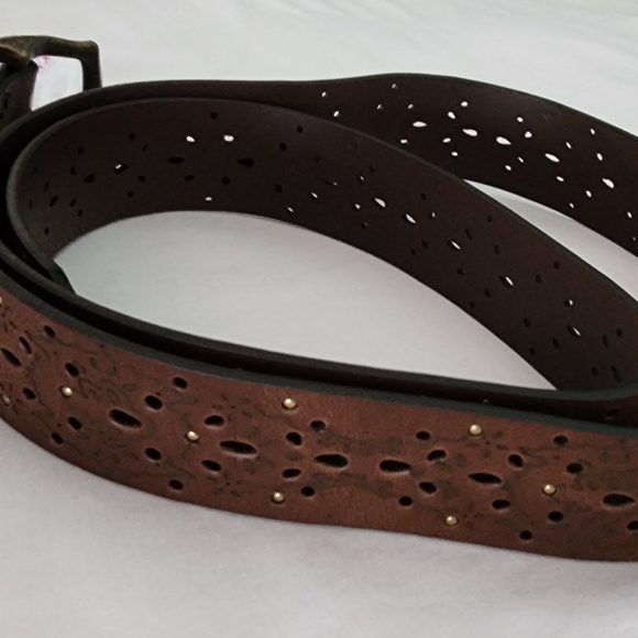 unbranded | Accessories | Unbranded Leather Belt Laser Cut | Poshmark